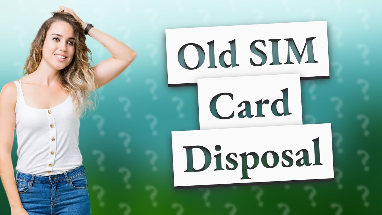 What happens to your old SIM card when you get a new one? - YouTube