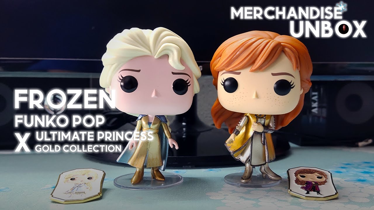 【Merchandise Unbox】Disney's Frozen x Funko Pop | Ultimate Princess Gold ...