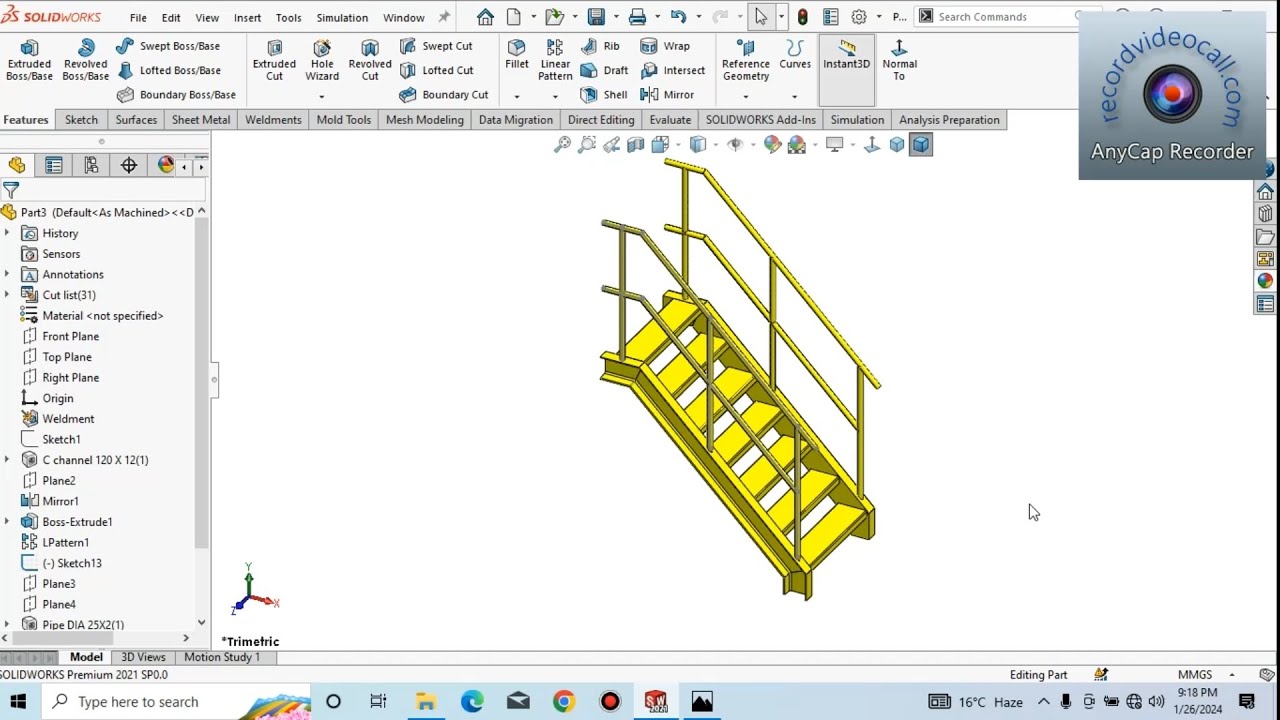Exercise # 38 Steel Stears in solidworks - YouTube