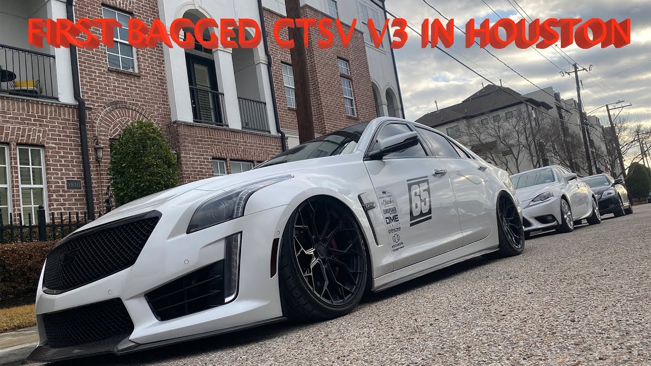 TEXAS FIRST BAGGED CTSV V3!!!! Air Ride 3P - YouTube