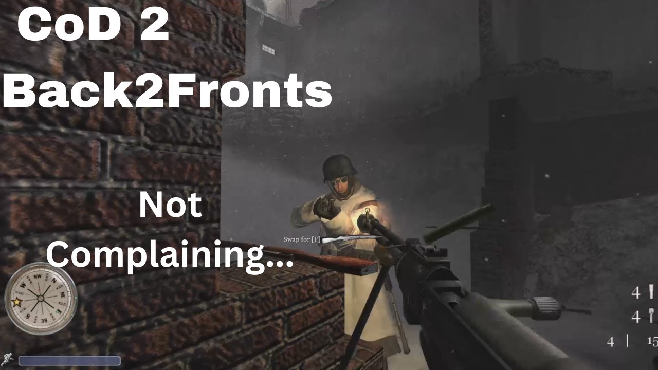 Call of Duty 2: Back2Fronts Mod - Veteran Difficulty - Mission 4 ...
