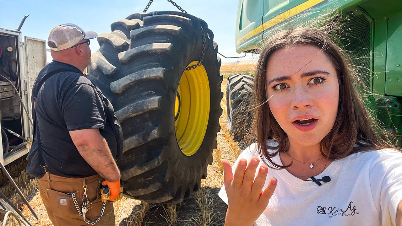 NEW Tires | Harvest Breakdown & Repair | Kate's Ag - Farm to Fashion ...
