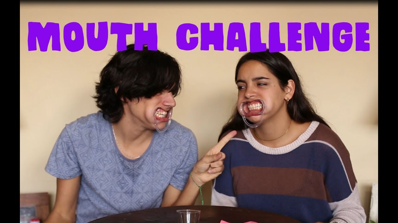 MOUTH CHALLENGE - JUEGO DE HERMANOS - YouTube
