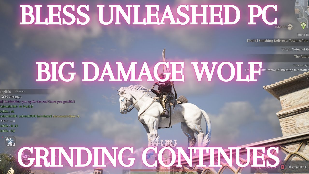 Bless Unleashed PC #1 EU Wolf Ranger | DIMENTIONALS 1-7 - YouTube