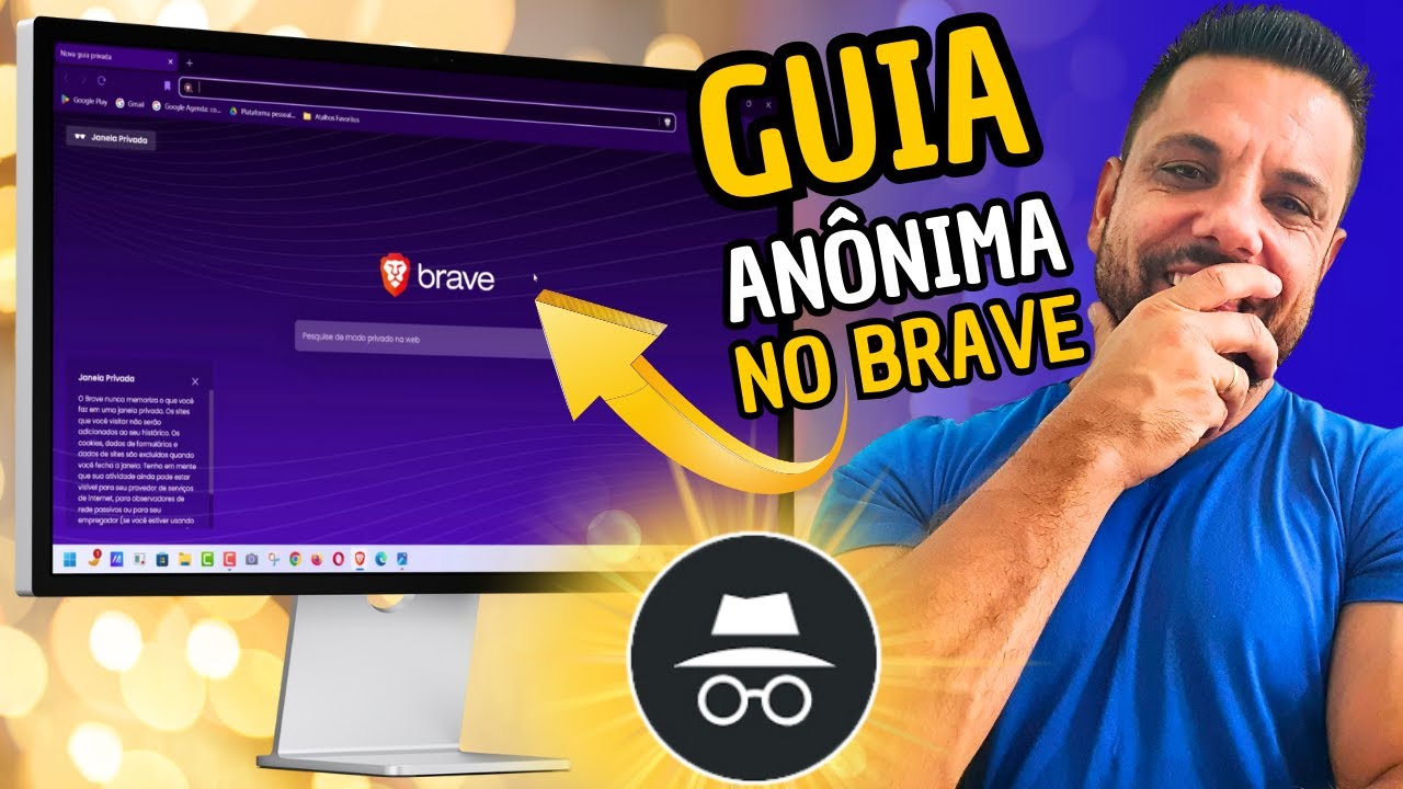 2 OPÇÕES PARA ABRIR UMA ABA ANÔNIMA NO NAVEGADOR BRAVE DE UMA FORMA BEM ...