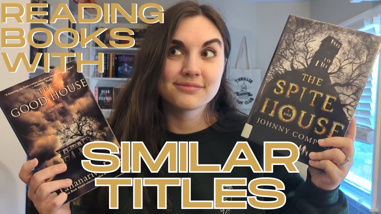 reading horror books with similar titles | the ____ house | horror book ...