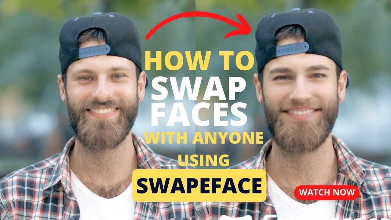 How to Swap Faces with Anyone Using Swapeface - YouTube
