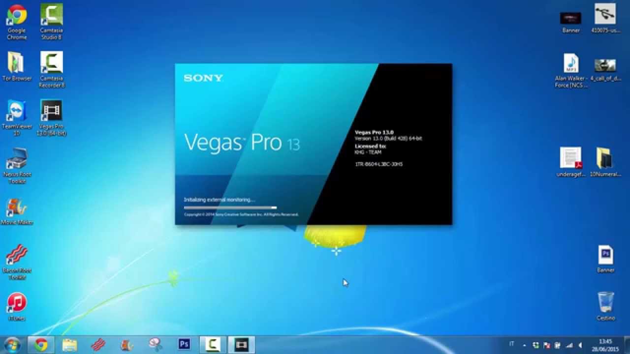 How to install Sony Vegas Pro 13 (2015) - YouTube