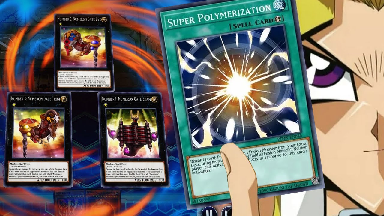 WHEN A SMART NUMERON PLAYER SUPER POLY HIS GATES IN YUGIOH MASTER DUEL ...