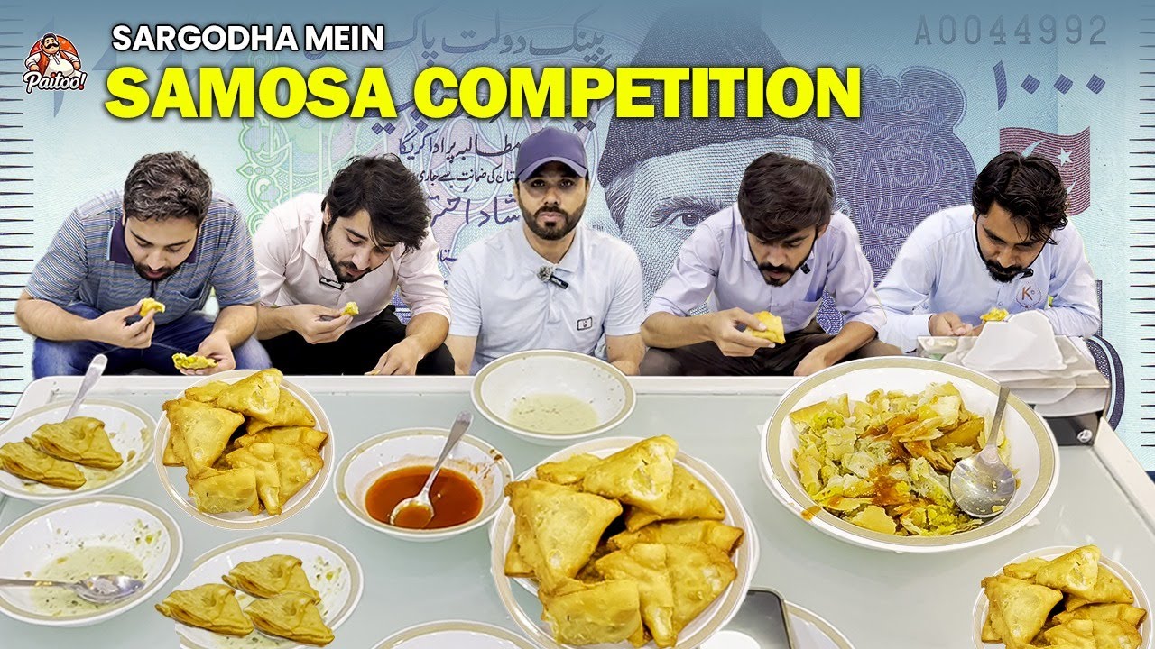 Samosa Eating Competition - Fun, Laughter & Food - YouTube