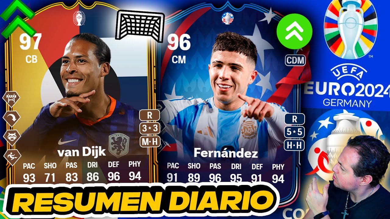 RESUMEN DIARIO CARTAS DINÁMICAS DE LA EURO | FC 24 TRACKER EURO Y COPA ...