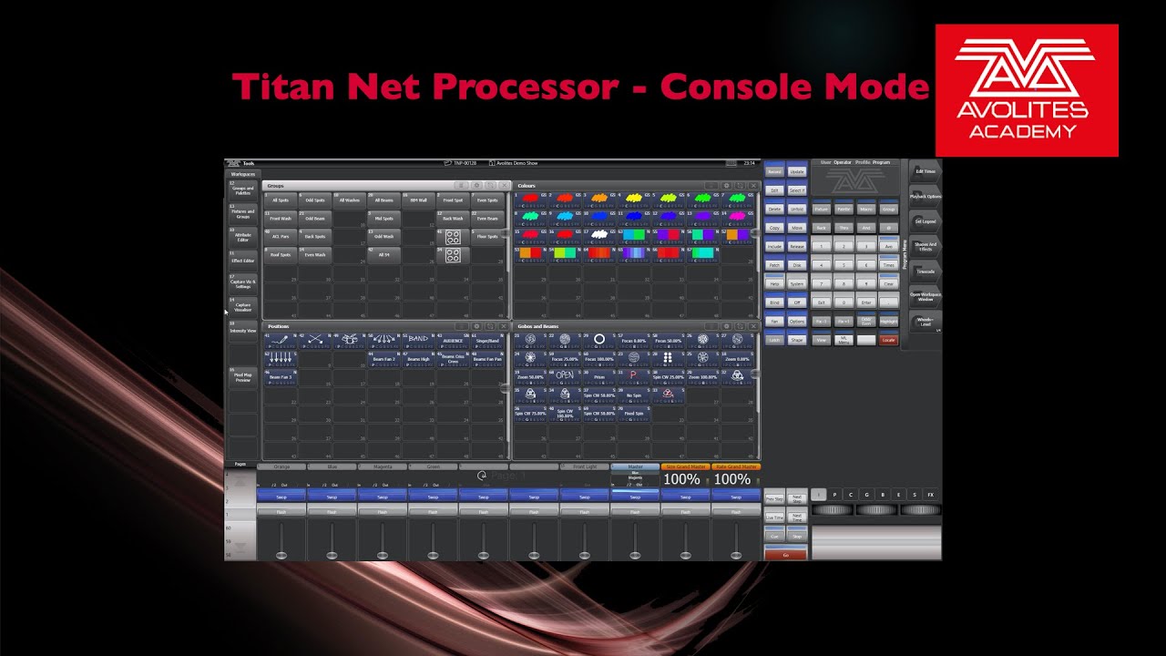 Titan Net Processor Console Mode - YouTube