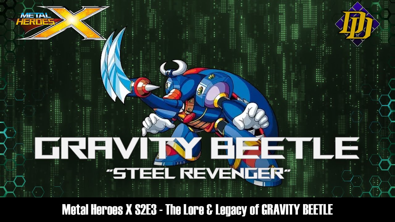 The Lore of Mega Man X3’s GRAVITY BEETLE (Metal Heroes X) - YouTube