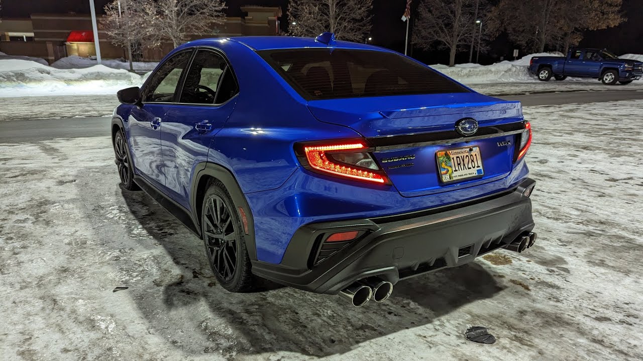 2022 Subaru WRX w/ Remark Axle Backs - YouTube