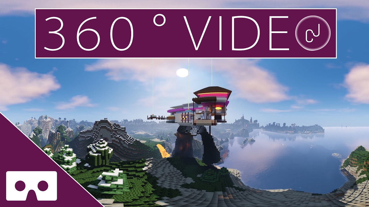 Your Build's VR 360° Minecraft Map By zeno.paradox - YouTube