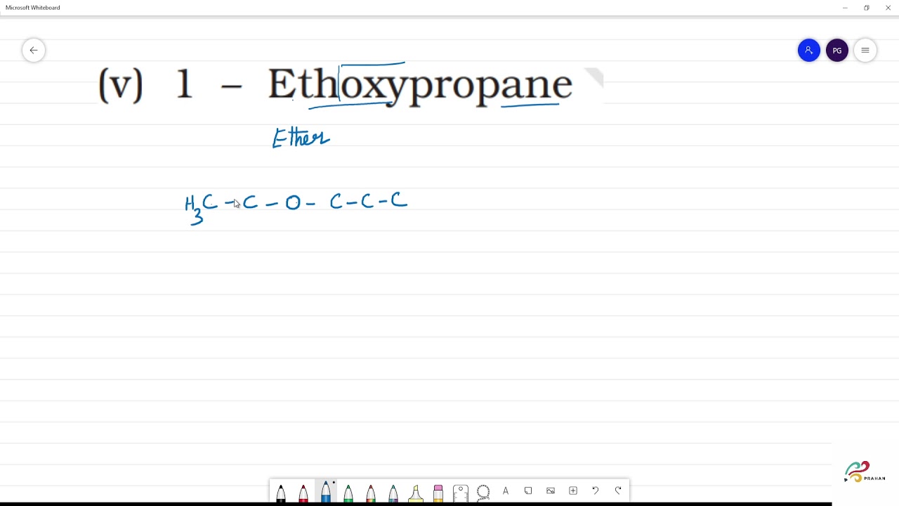 1 – Ethoxypropane - YouTube