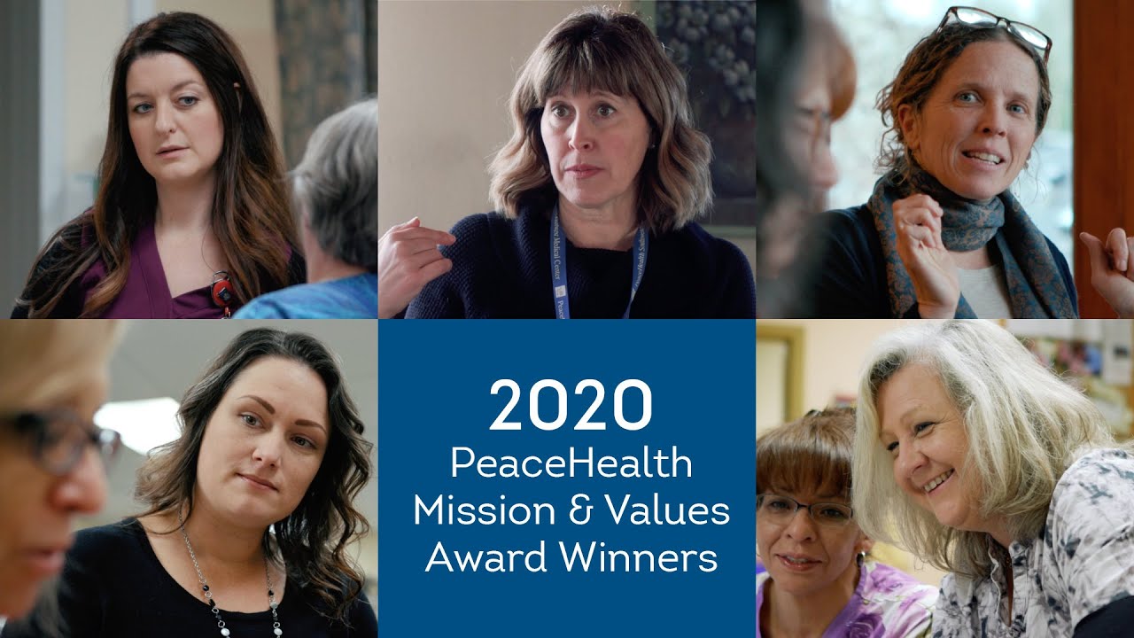 PeaceHealth 2020 Mission & Values Award Winners - YouTube