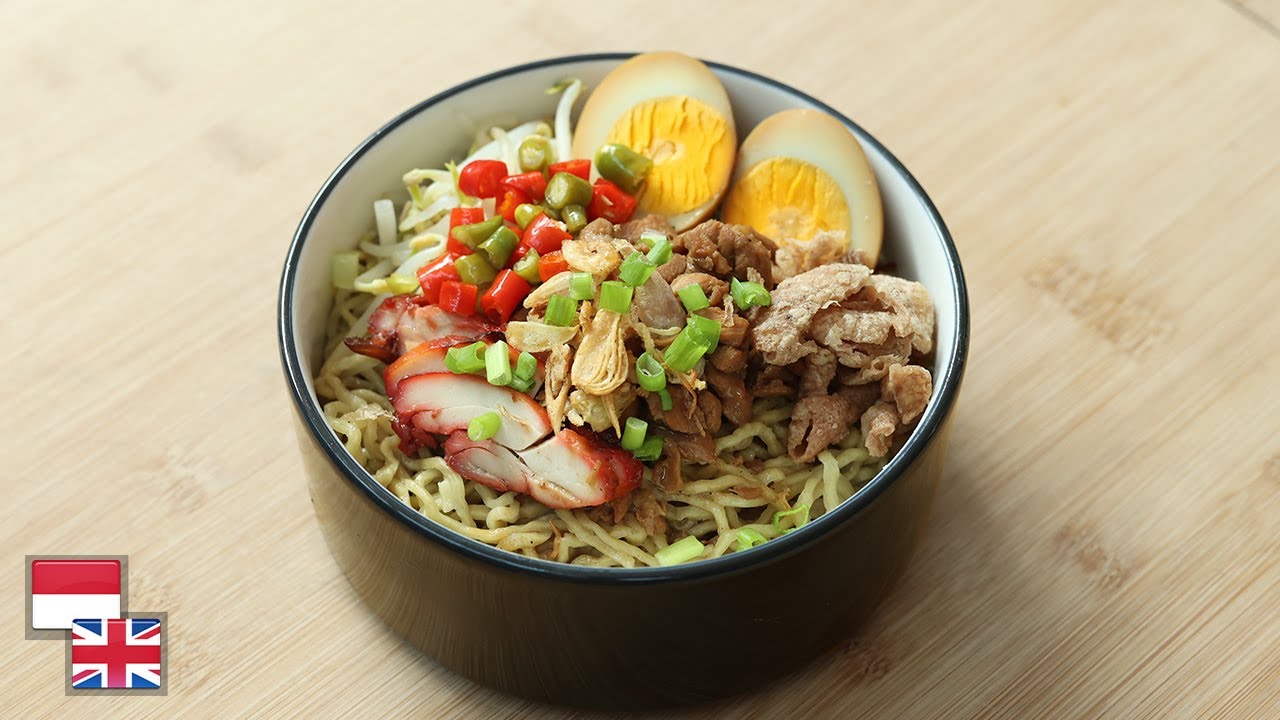 Komplit Khas Siantar! Resep MIE KERITING HALAL Pakai Ayam - YouTube