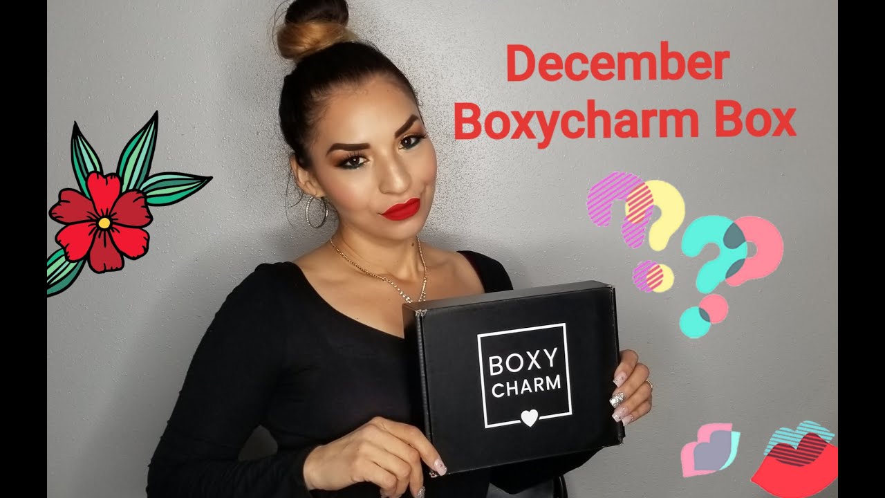 December boxycharm items - YouTube