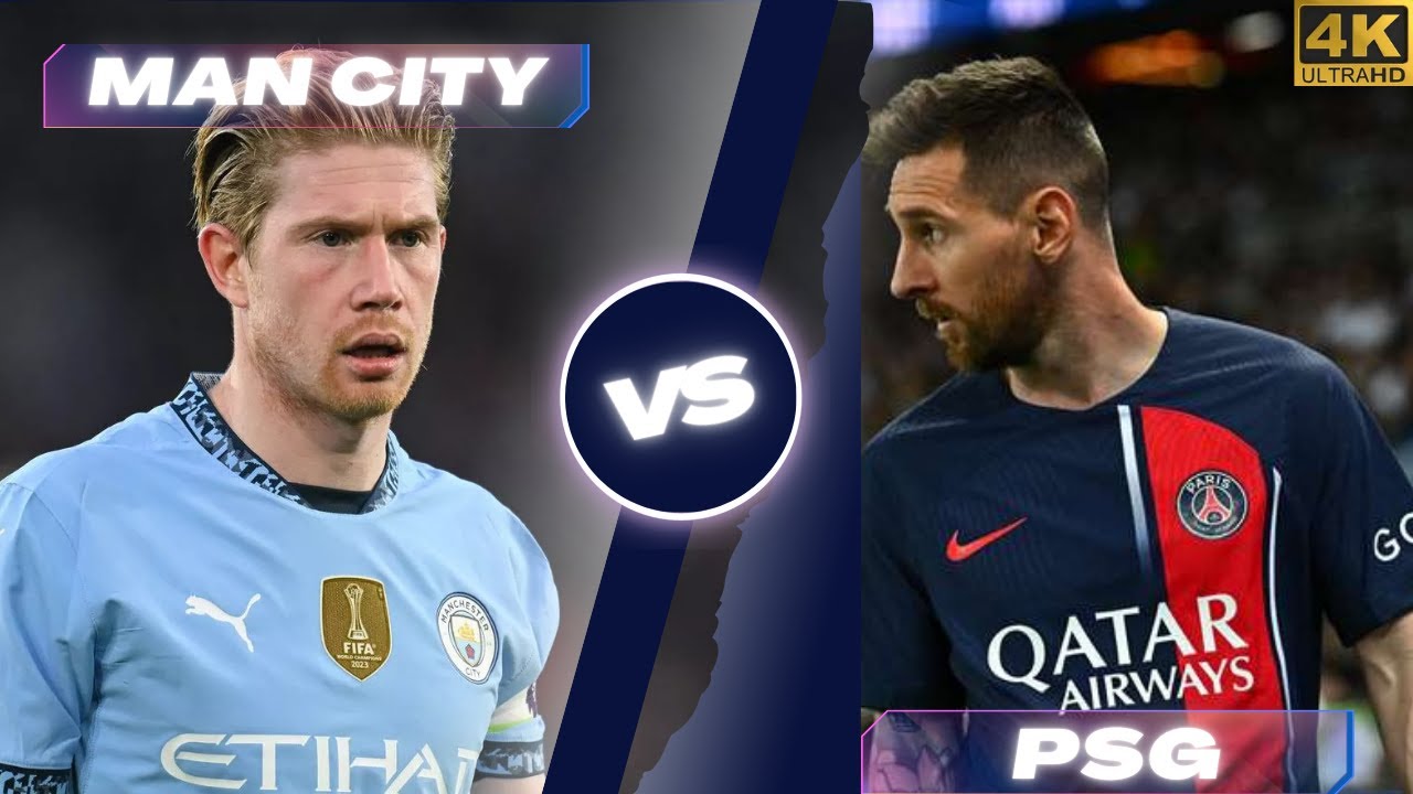 UEFA Champions League: Manchester City vs PSG| Last min goal in FIFA ...