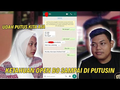 KETAHUAN 0PEN B0!! LANGSUNG DI PUTUSIN PACAR😭😭😭 PRANK