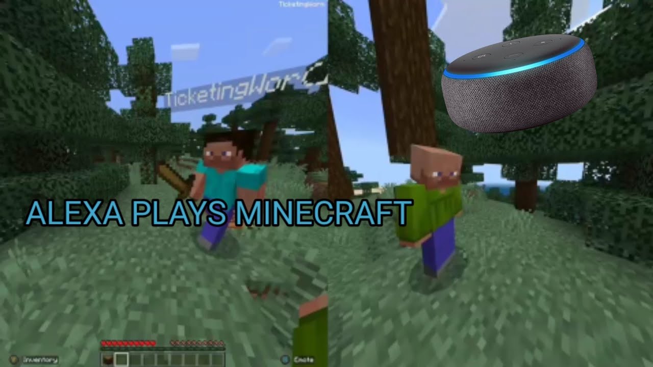 alexa plays minecraft - YouTube
