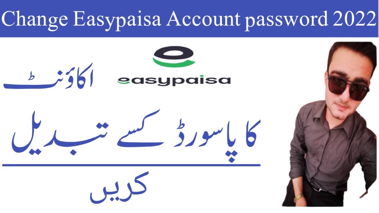 How To Change Easypaisa Account Password | Easypaisa Account Ka Pin ...