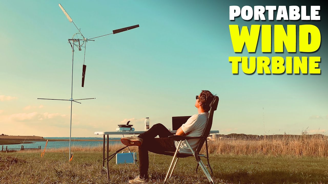 Portable Wind Turbine For Generating Off-The-Grid Power! - YouTube
