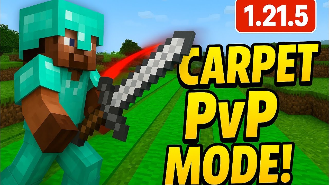 Carpet mod for fabric 1.21.4 - YouTube