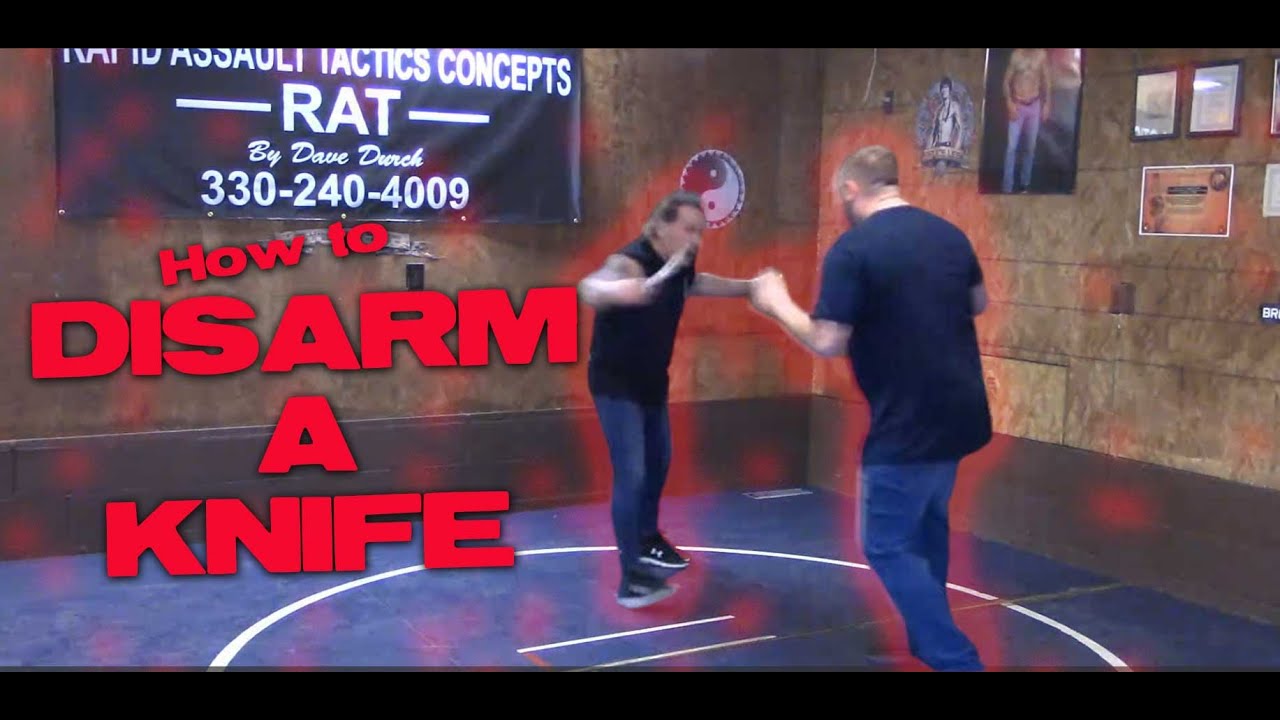 How to Disarm a Knife - YouTube