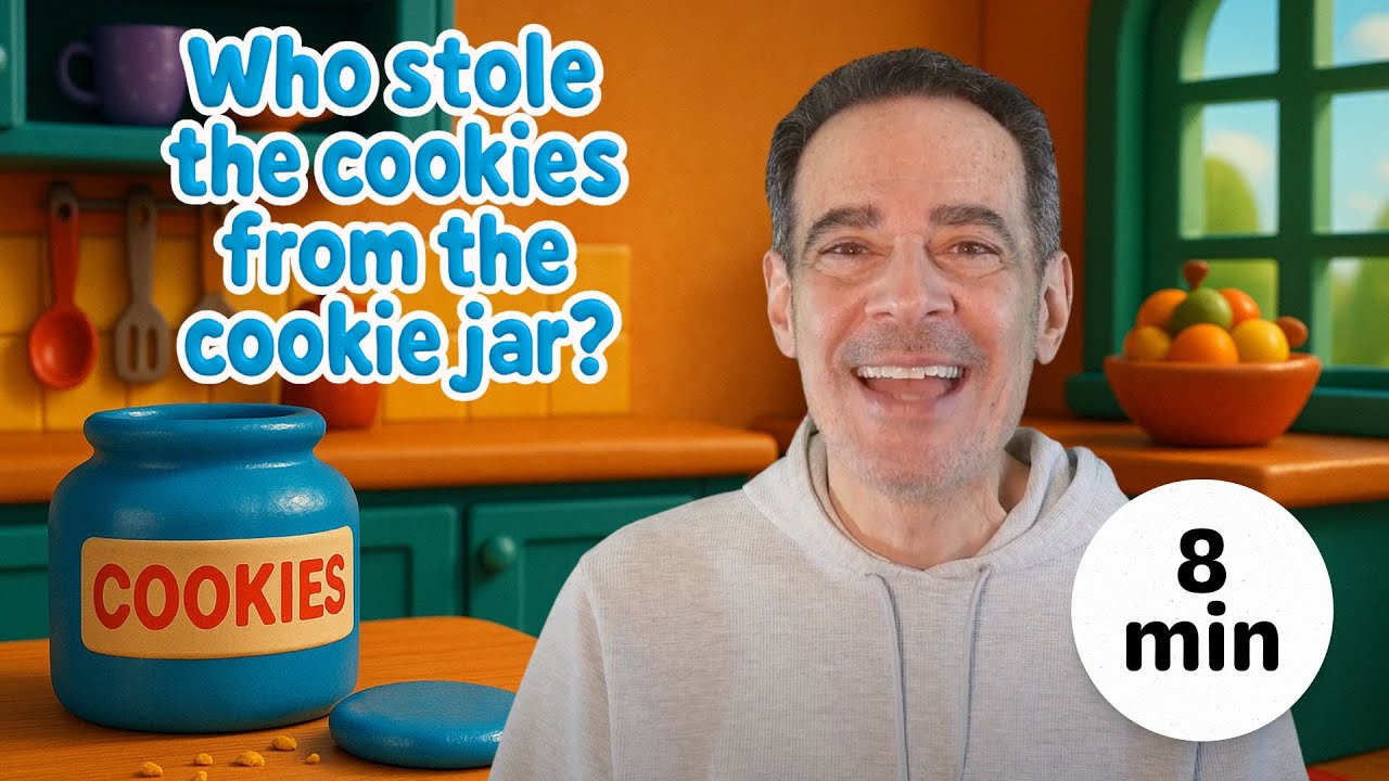 Who Stole the Cookies from the Cookie Jar Storytime + Sensory Video ...