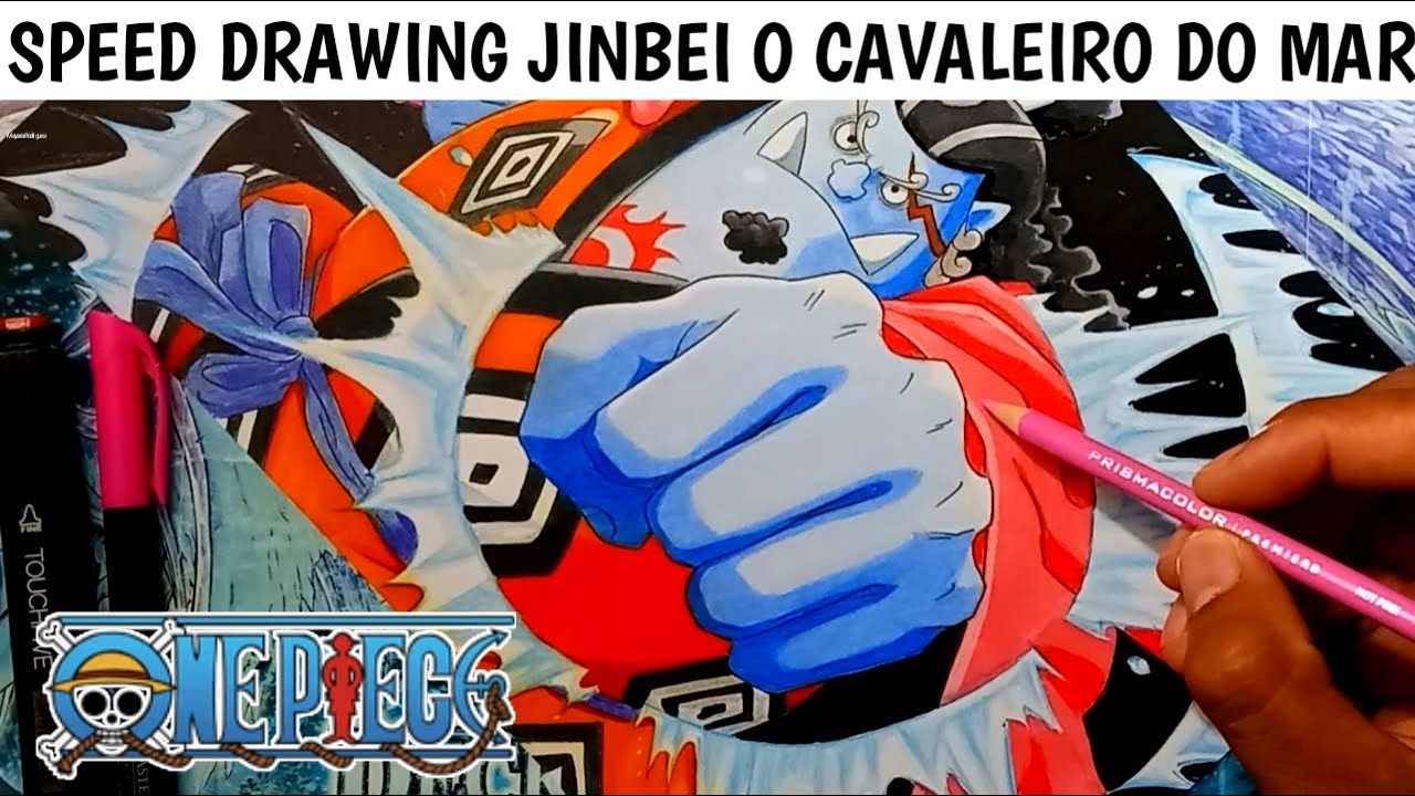 Drawing - Jinbe | One Piece ( Collab Mugiwaras ) - YouTube