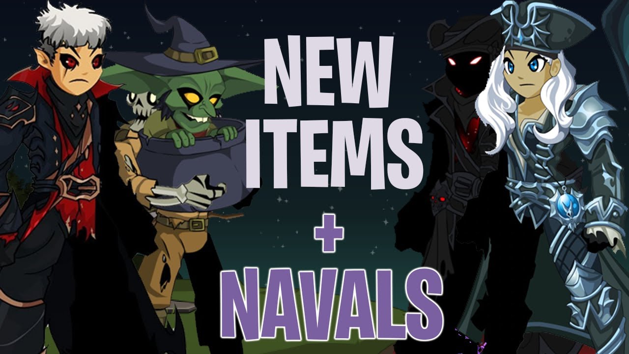 AQW Darkon Naval + Dragonlord Naval | Plus Mogloween Gear and Lots of ...