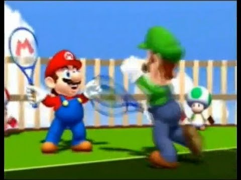 Mario Power Tennis Introduction - YouTube