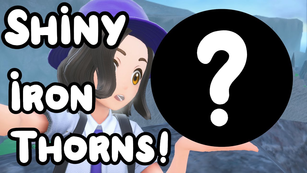 Shiny Iron Thorns! - Pokemon Violet (Spoiler Warning!) - YouTube
