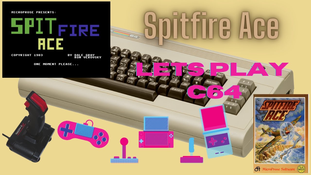 Spitfire Ace:Die Anfänge von Microprose(Lets Play/C64)[Deutsch] - YouTube