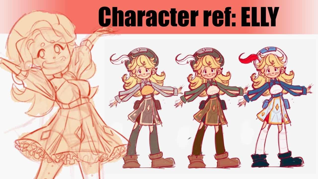 Character reference 2: Elly - YouTube