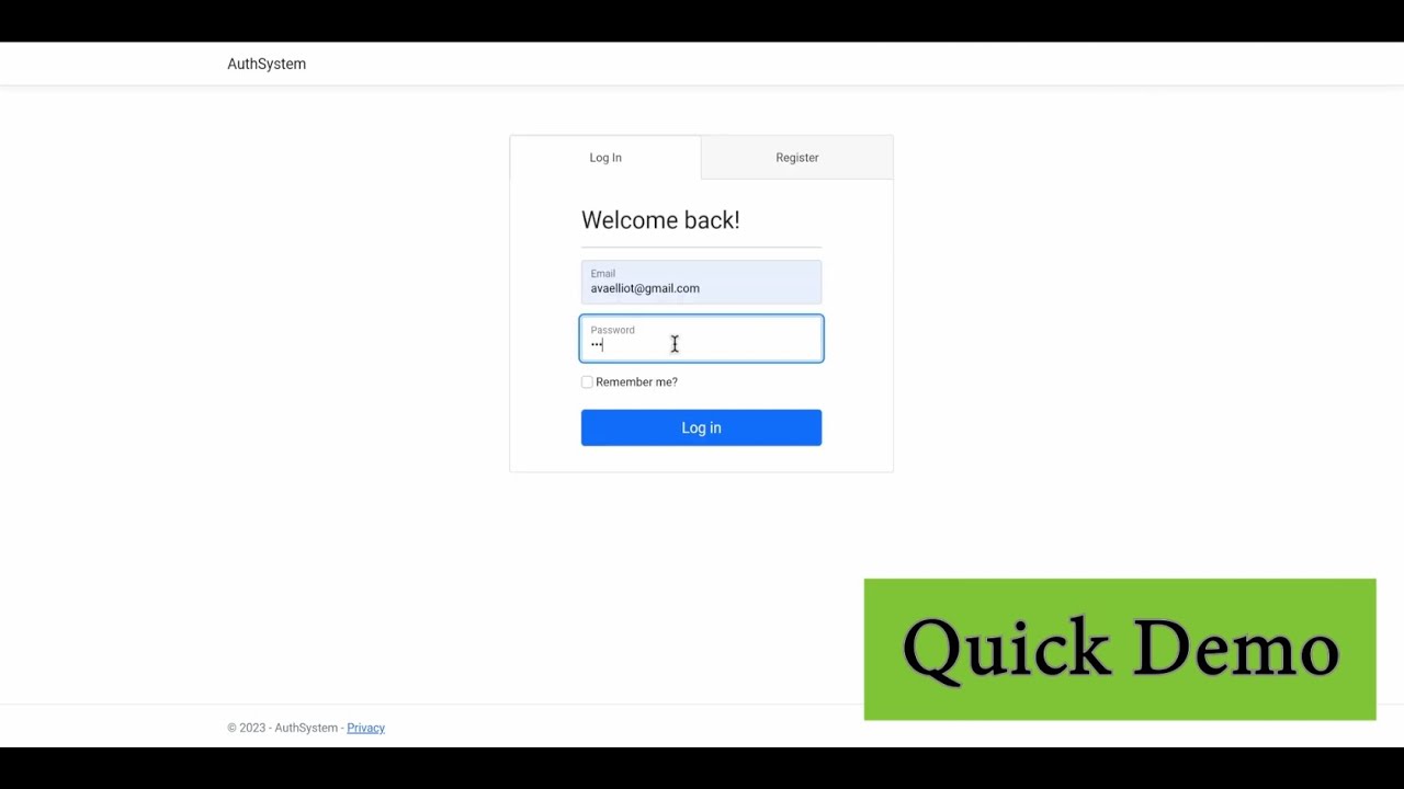 Asp Net Core Mvc And Identity Ui User Registration And Login Youtube