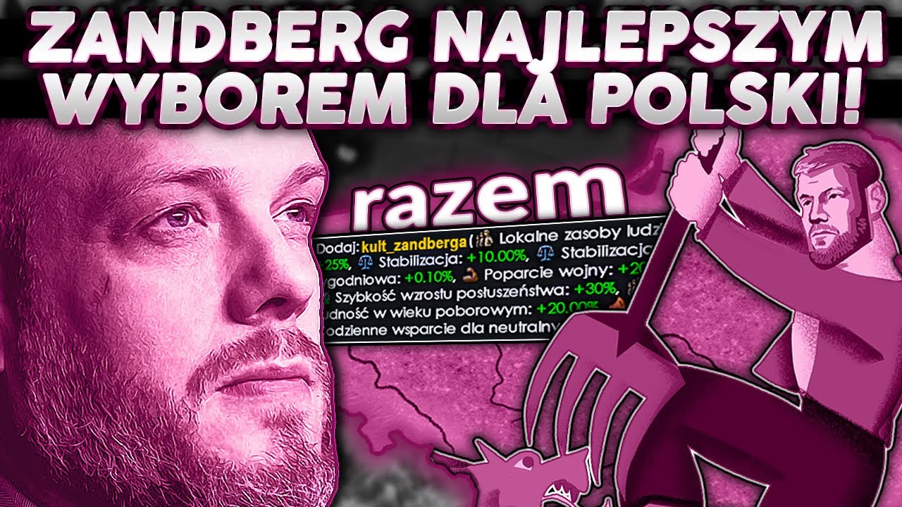 CO GDYBY ADRIAN ZANDBERG ZOSTAŁ KRÓLEM POLSKI?! - HEARTS OF IRON 4 ...