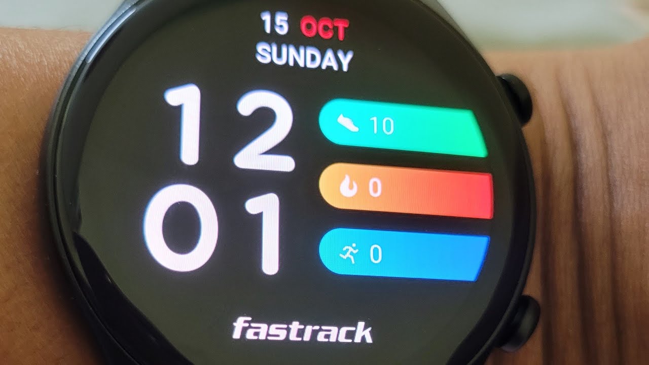 fastrack Optimus smartwatch unboxing - YouTube
