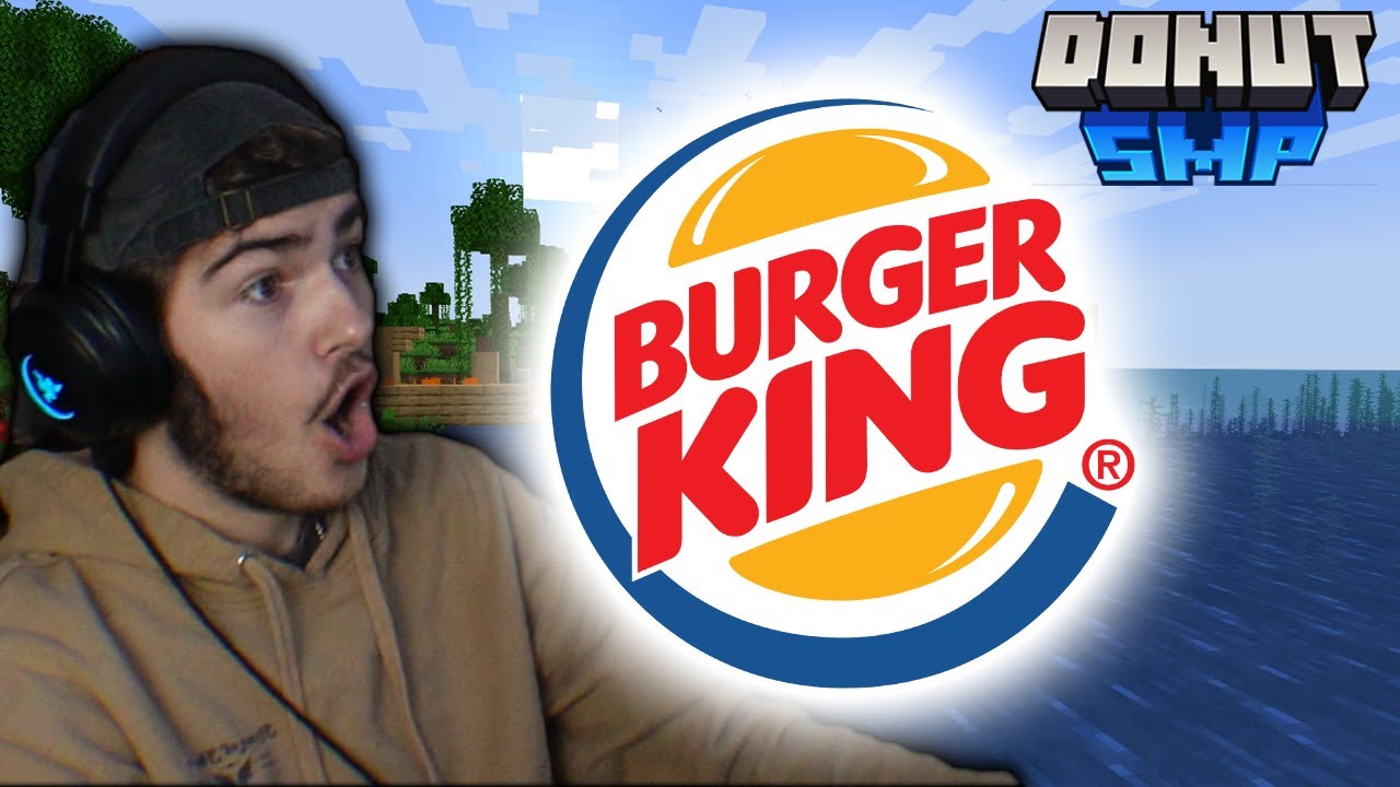 🔴 Minecraft DONUT SMP making a Burger King with viewers (ACCEPTING ALL ...