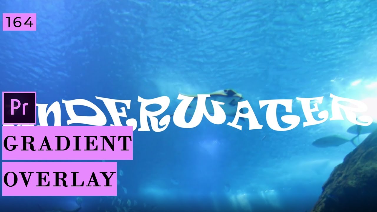 Create an Underwater Text Effect in Premiere Pro - YouTube
