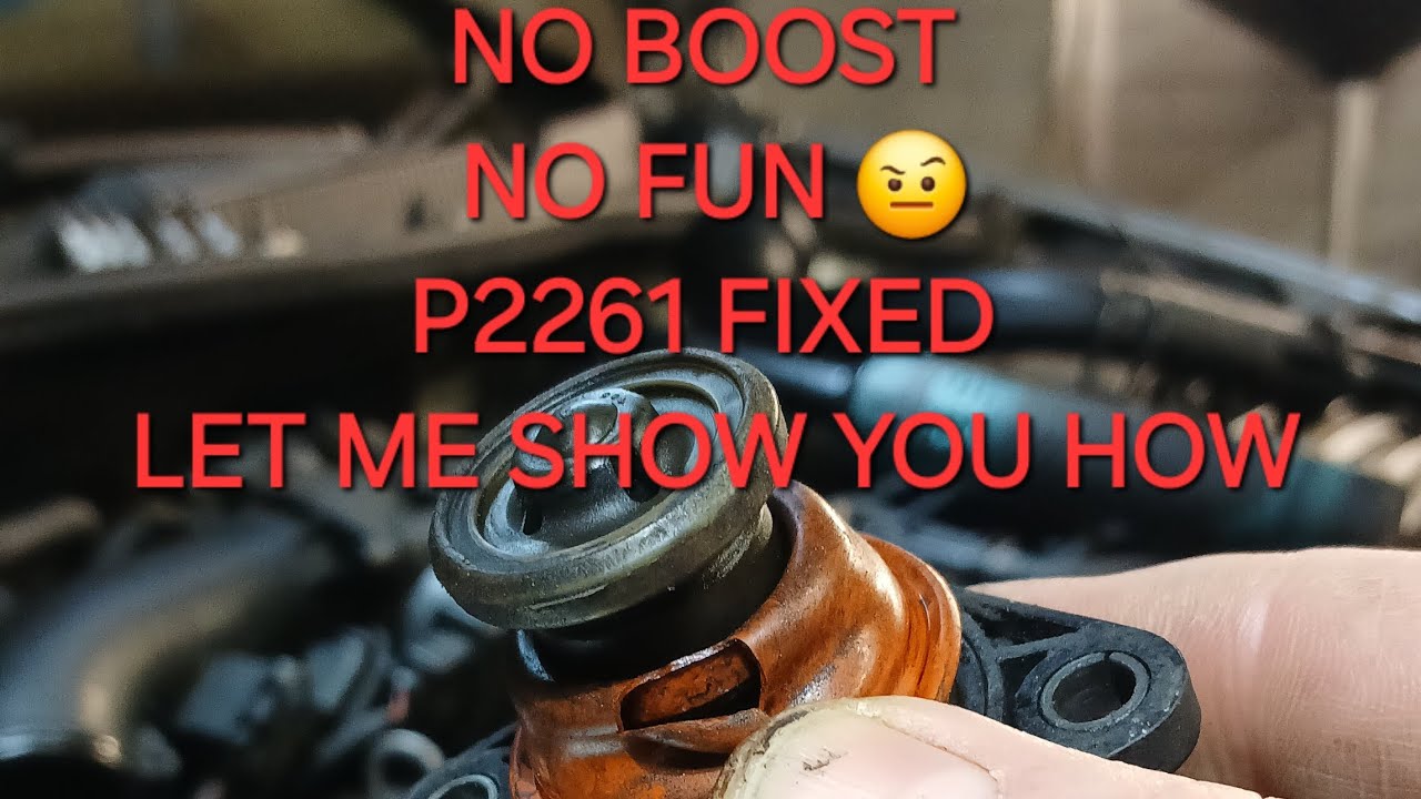NO BOOST? P2261 FAULT CODE VW AUDI 1.4TSI DIVERTOR VALVE MECHANICAL ...