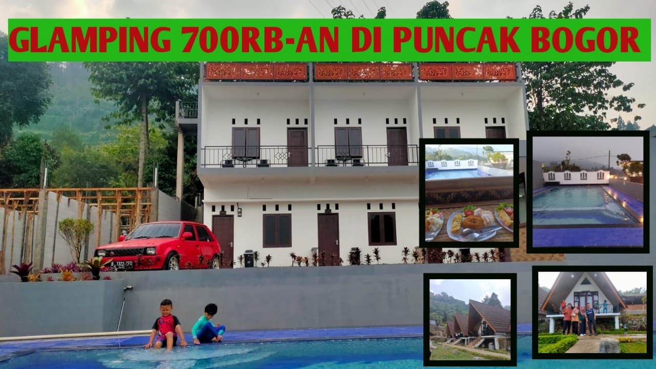 GLAMPING MURAH DI PUNCAK , CUMA 700 RIBUAN KAPASITAS 5-6 ORANG II VILLA ...