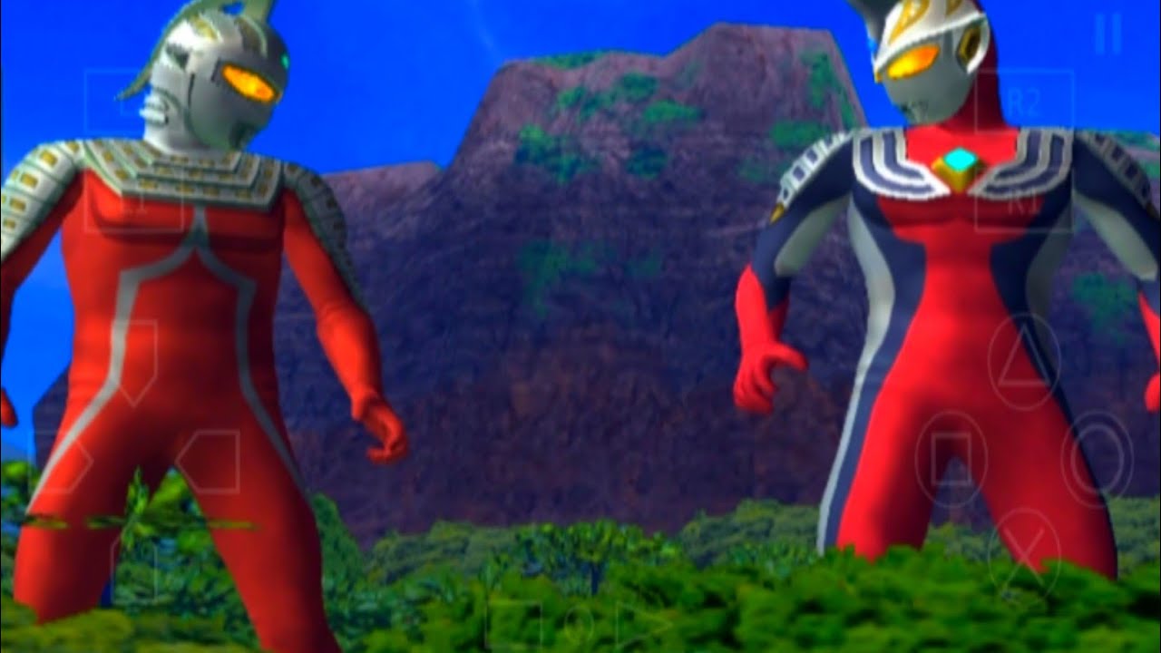 TAG TEAM - Ultraseven & Ultraman Justice vs Dada - Ultraman fighting ...