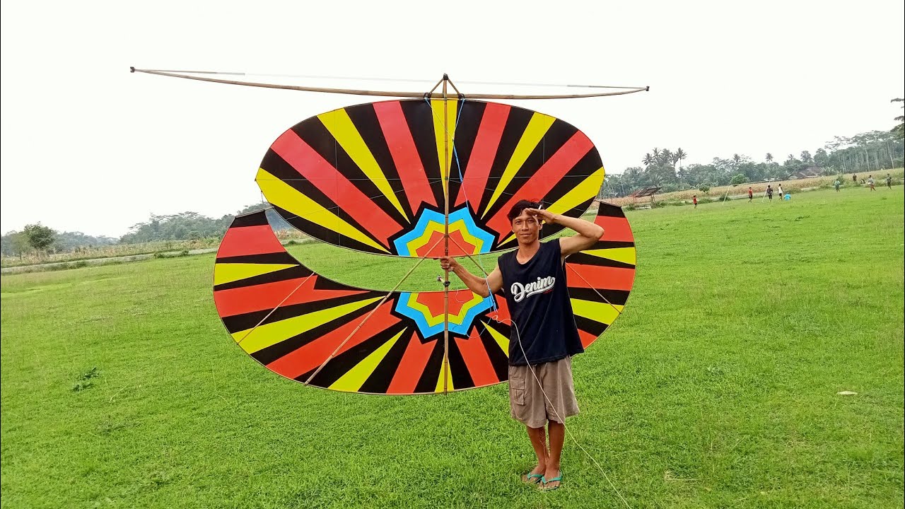 Setting perdana layangan gapangan semok motif super mario sendaren ...