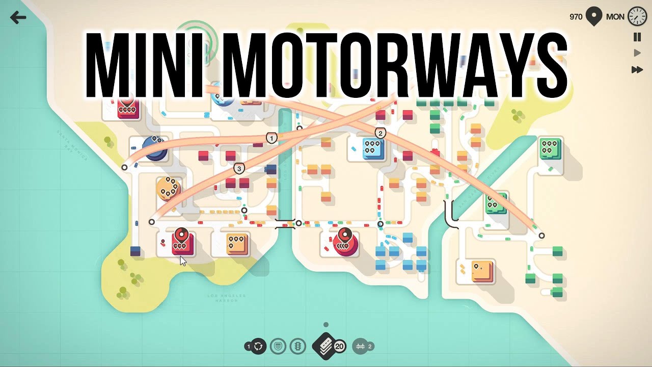 Mini Motorways! Los Angeles - YouTube
