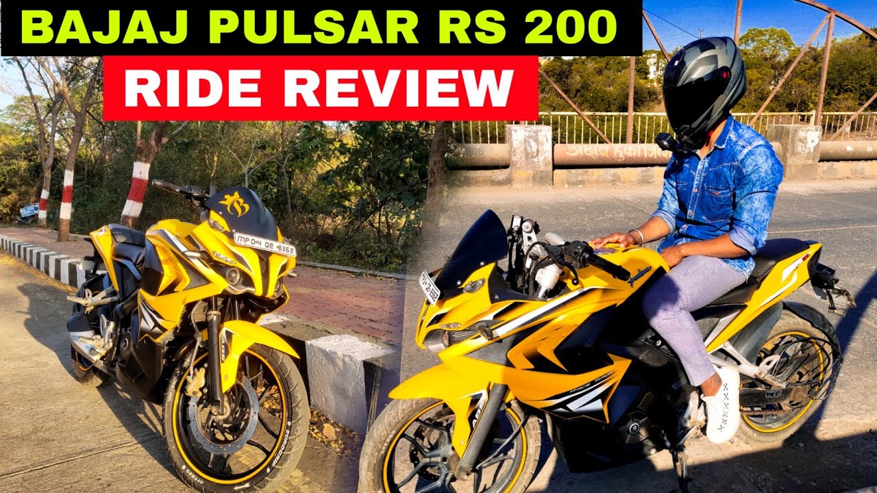 Bajaj Pulsar Rs 200 Full Aggressive Ride Review | Power Op...😱 Crazy ...