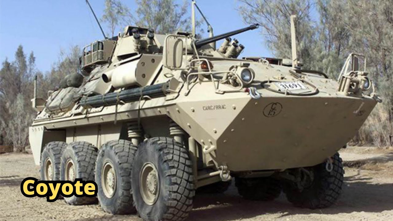 Coyote Armored reconnaissance vehicle - YouTube