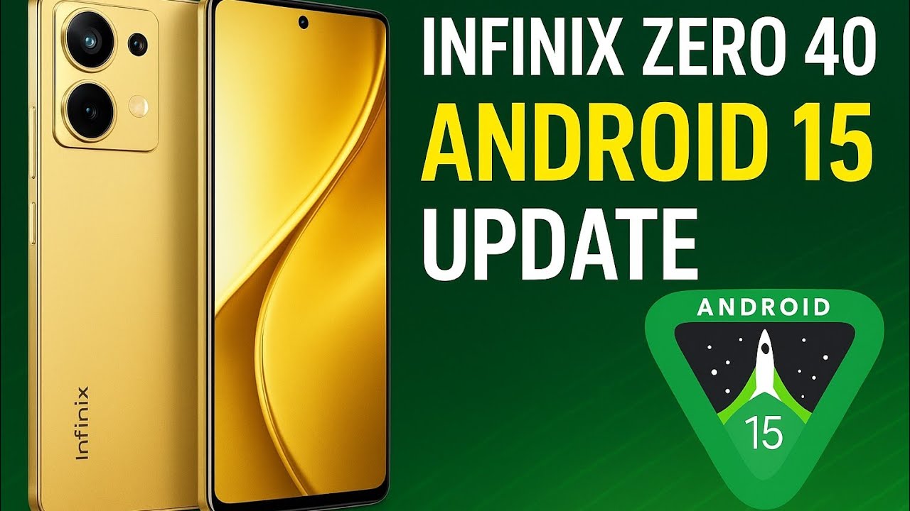 infinix Zero 40 Android 15 Update - YouTube